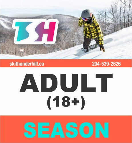 Adult Season Pass - (1 Adult 18+) – Thunderhill Ski Club